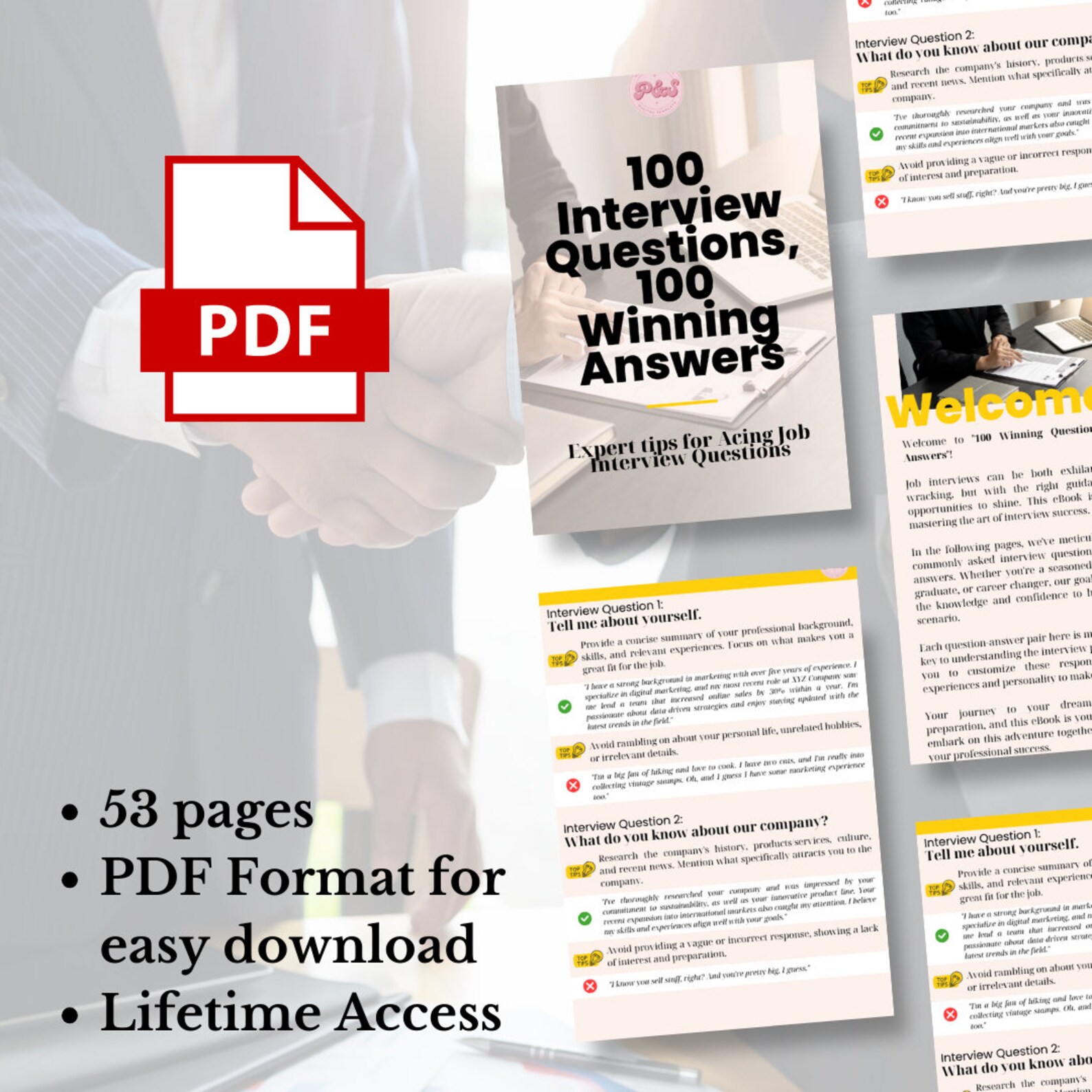 100 Job Interview Guide Questions and Answers | Expert Tips and ...