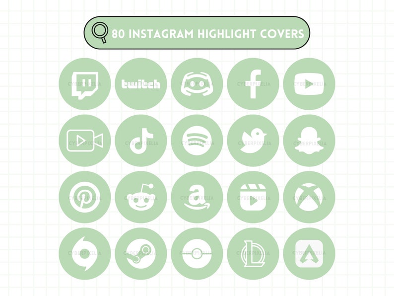 Streamer Instagram Highlight Covers, Gamer Instagram Highlight Covers ...