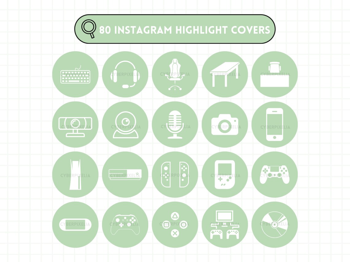 Streamer Instagram Highlight Covers, Gamer Instagram Highlight Covers ...
