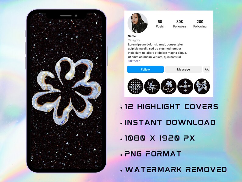 Cyber Instagram Highlight Covers, Y2K Instagram Highlight Covers, Rave ...