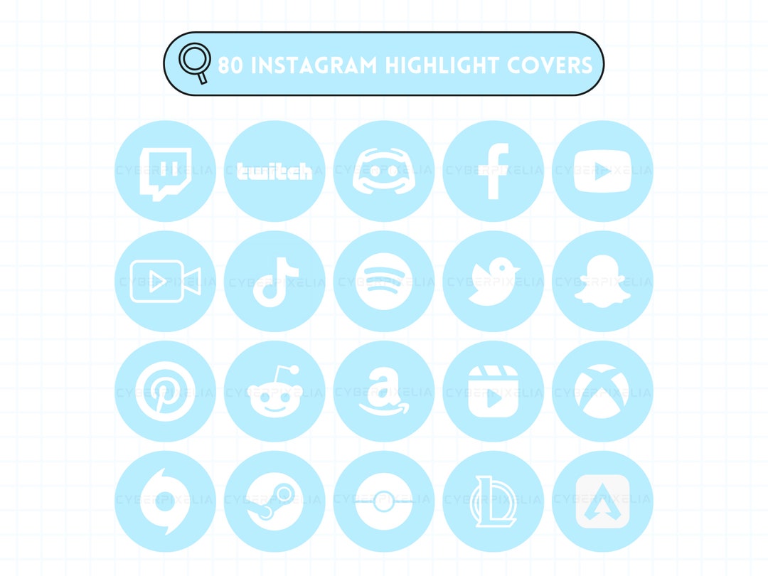Streamer Instagram Highlight Covers, Gamer Instagram Highlight Covers ...