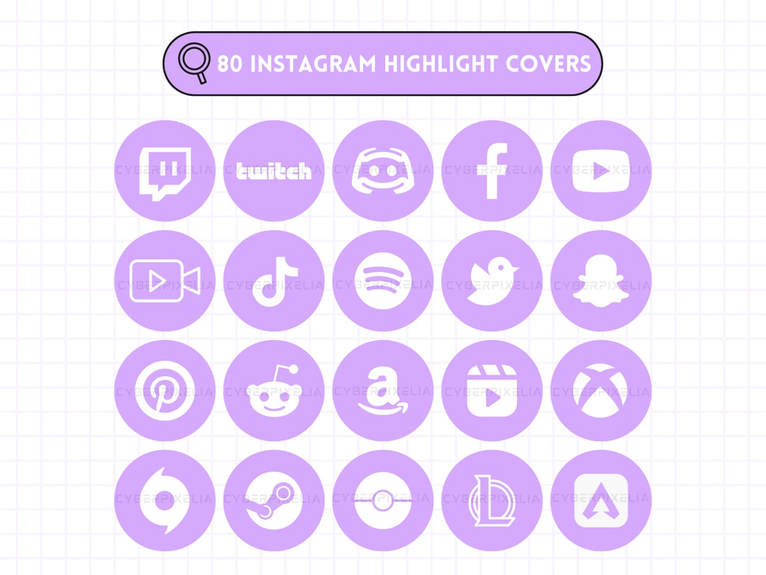 Streamer Instagram Highlight Covers, Gamer Instagram Highlight Covers ...
