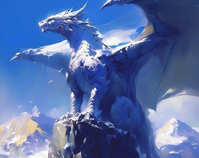 Primordial Frostborn Dragon Lord | High Sovereign of the Northern Peaks ...