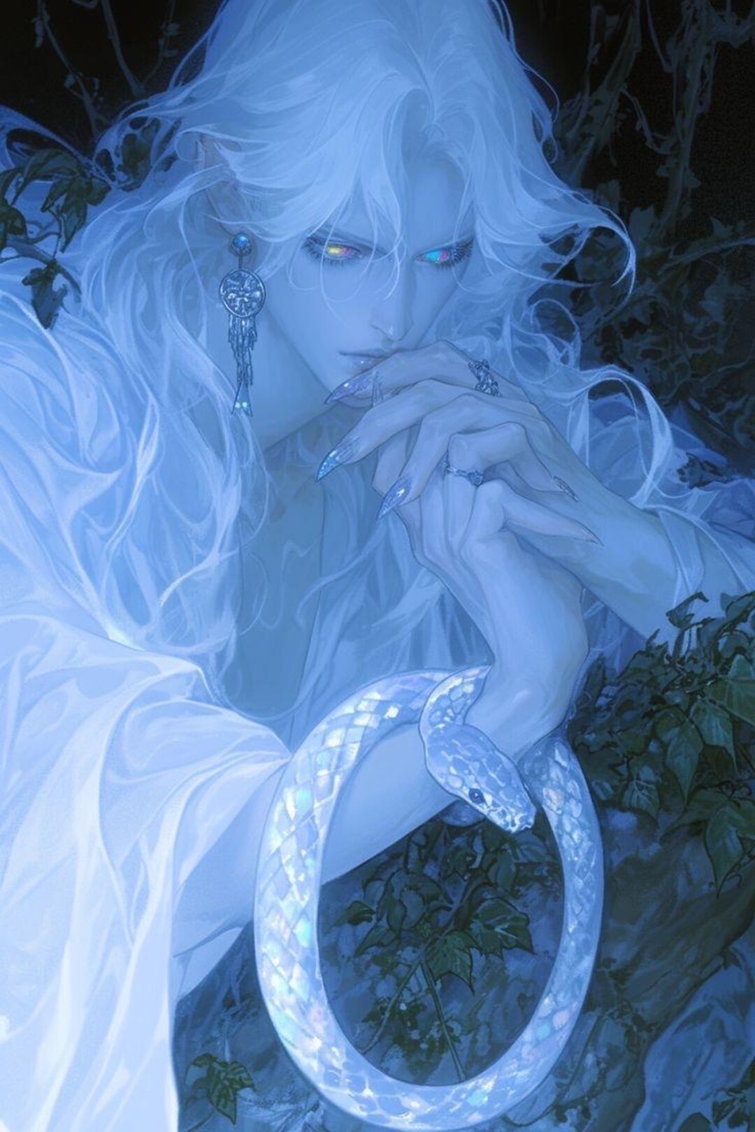 Void Naga Spirit Companion | Serpent of the Eternal Abyss, Guardian of ...