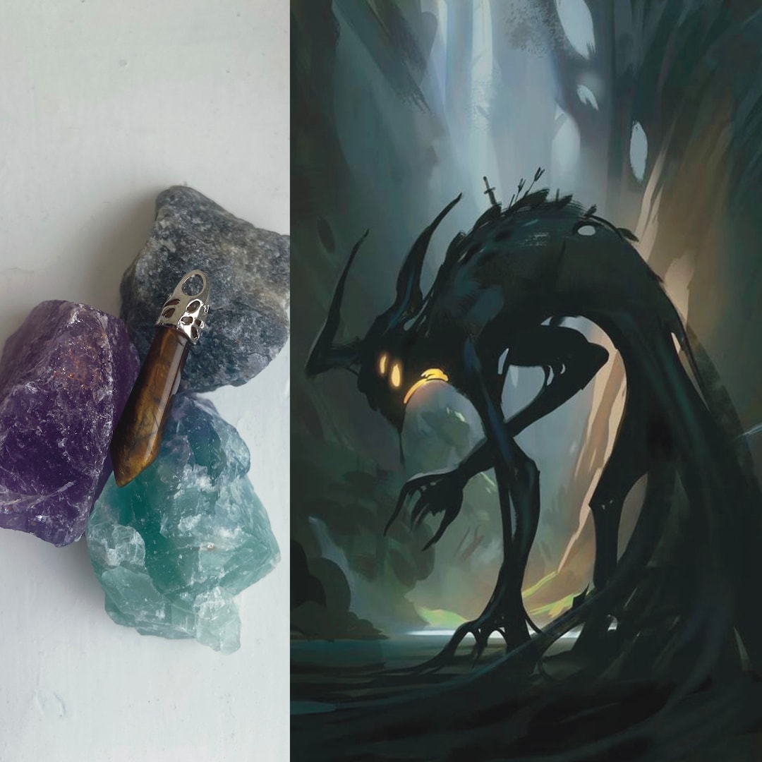 Wraith Entity Spirit Bond | Spirit Companion | Spirit Vessel Necklace ...