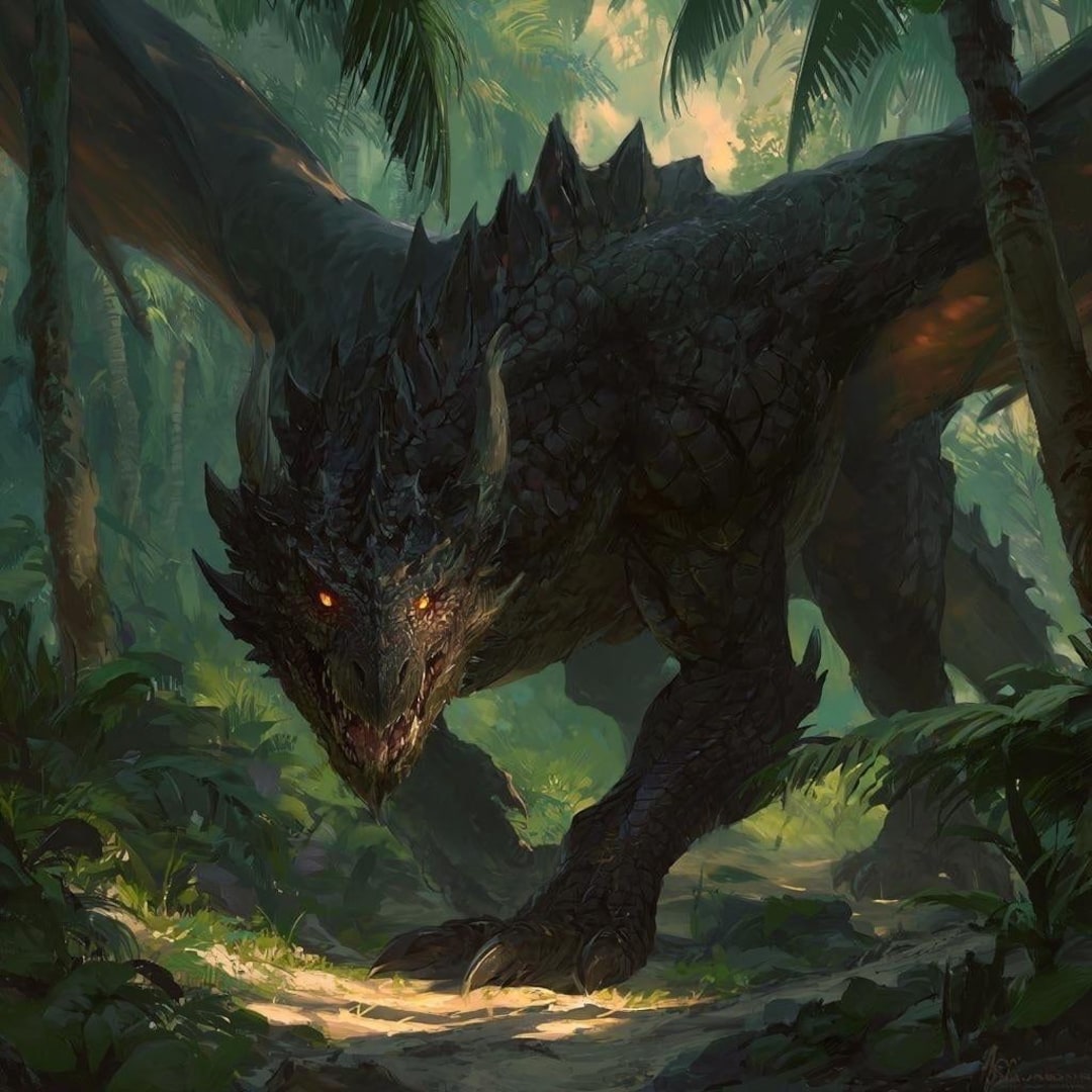 Eclipse Black Dragon Spirit: Shadow Protection and Arcane Mastery ...