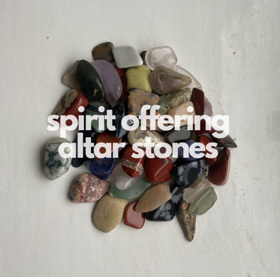 Sacred Altar Stones for Spiritual Offerings | Spirit Offering | Altar ...
