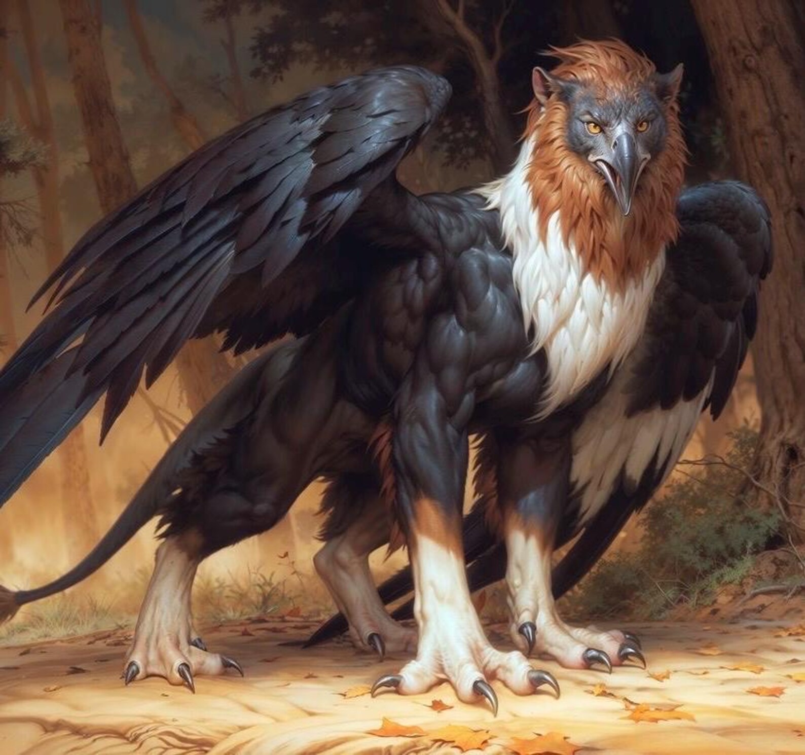 Forest Gryphon Guardian Archetype | Strength, Protection & Loyalty ...