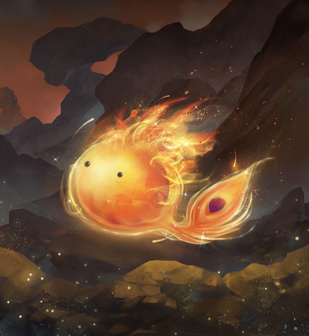 Emberling Fire Sprite Archetype | Spark of the Hearthflame | Elemental ...