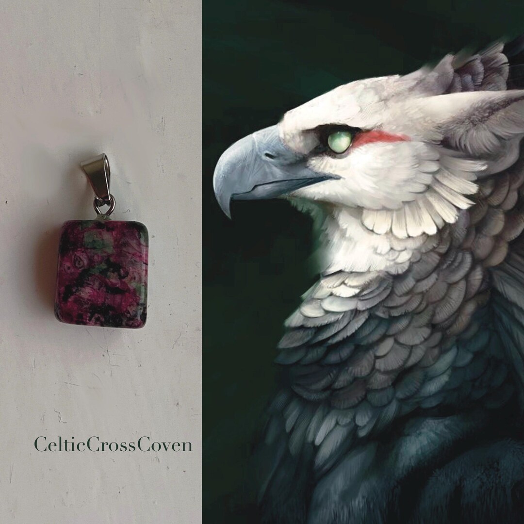 Male Griffin | Spirit Bond | Spirit Companion | Vessel Necklace - Etsy