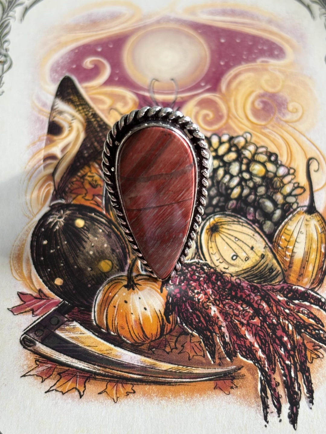 Crimson Allure | Irresistible Passion Amulet | Powerful Desire Talisman ...