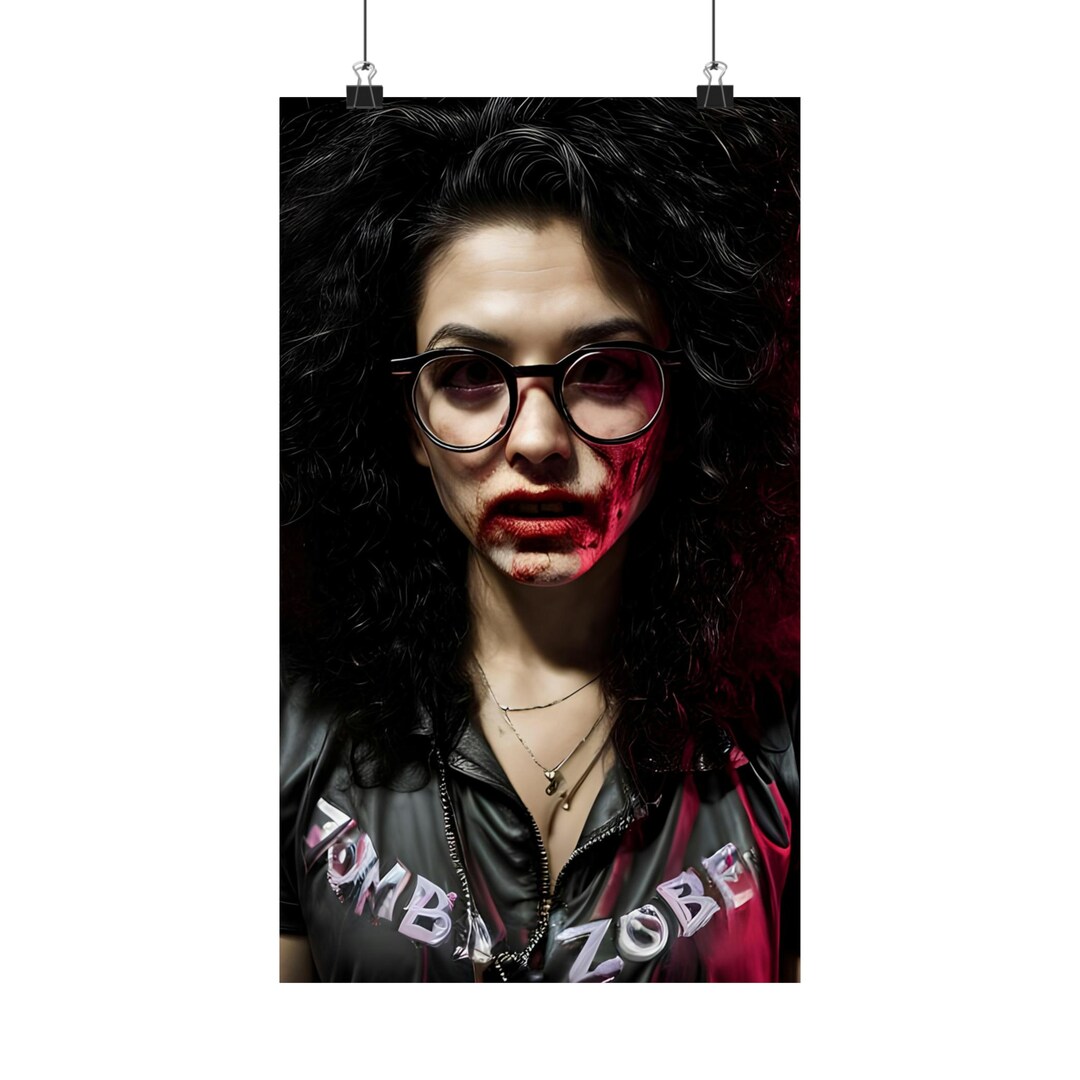 Disco Zombie Poster Club Rave Dance Lights Unique Undead - Etsy