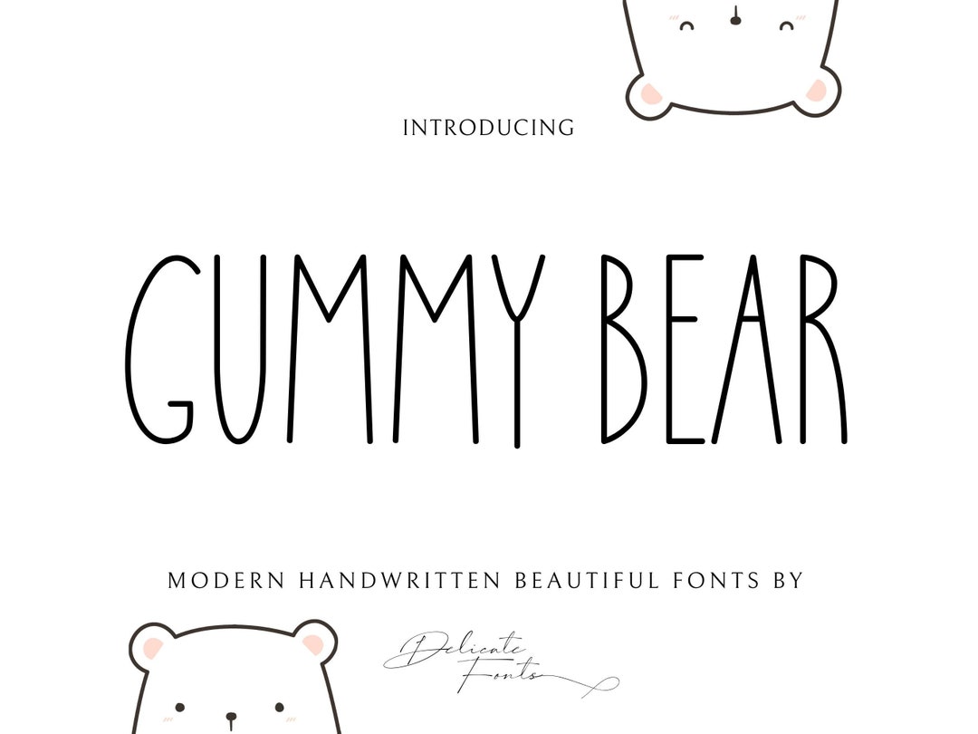 Baby Font, Fonts for Baby, Handwritten Fonts, Modern Fonts, Embroidery ...
