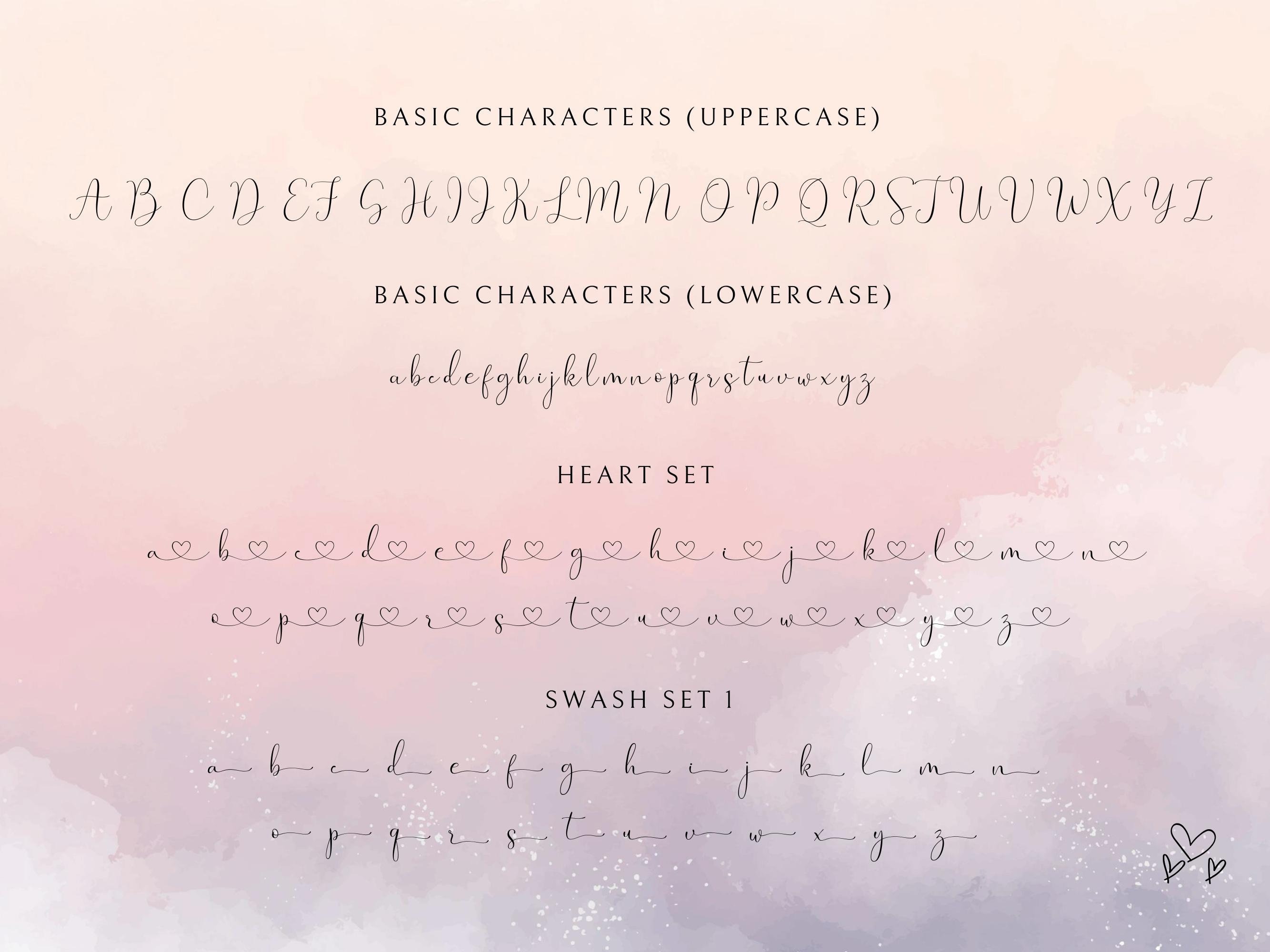 Cursive Fonts, Embroidery Fonts, Calligraphy Fonts, Swirl Fonts ...