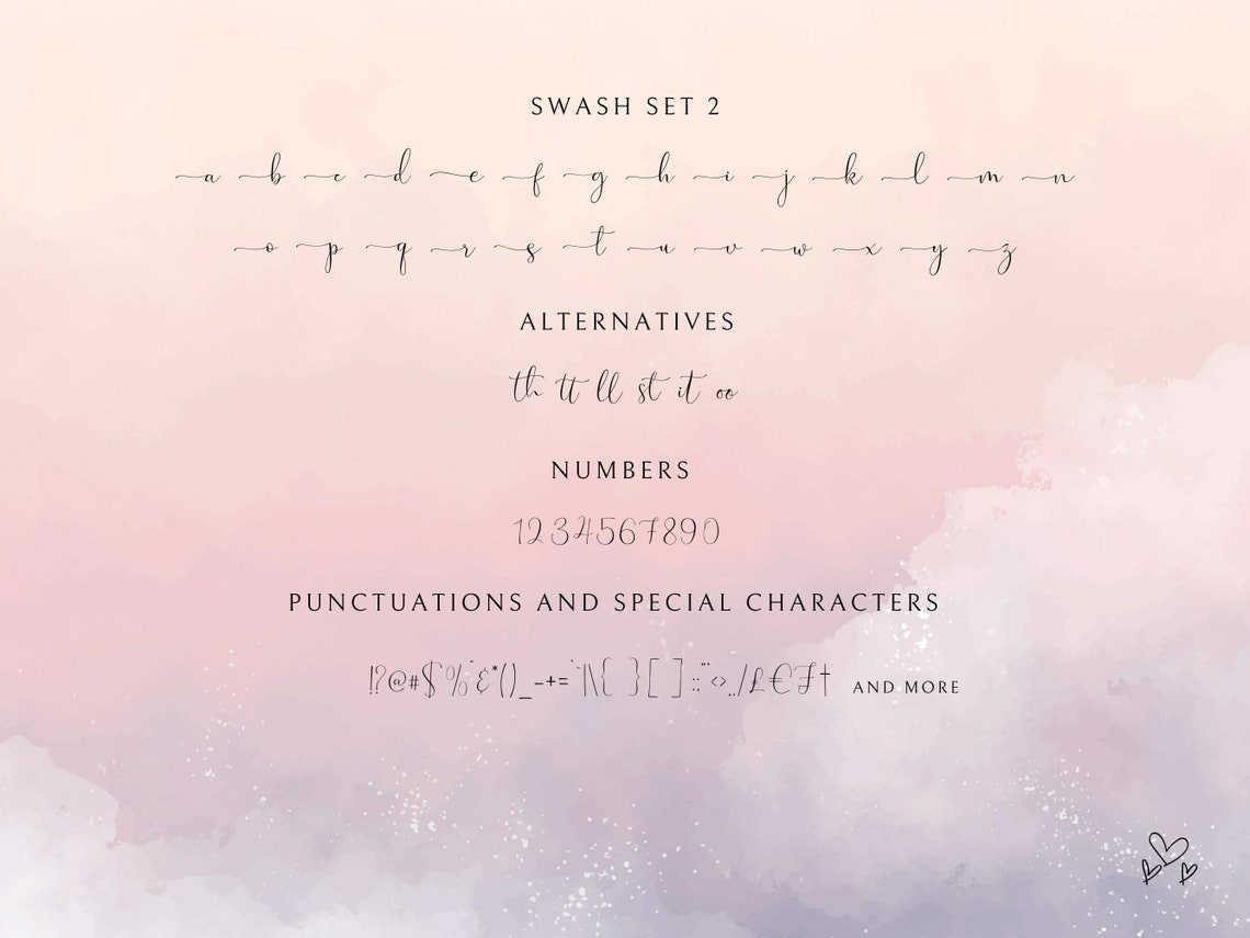 Cursive Fonts, Embroidery Fonts, Calligraphy Fonts, Swirl Fonts ...