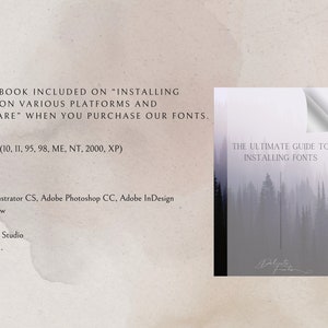 Serif Font, Modern Font, Boho Font, Branding Font, Swash Font, Fonts ...