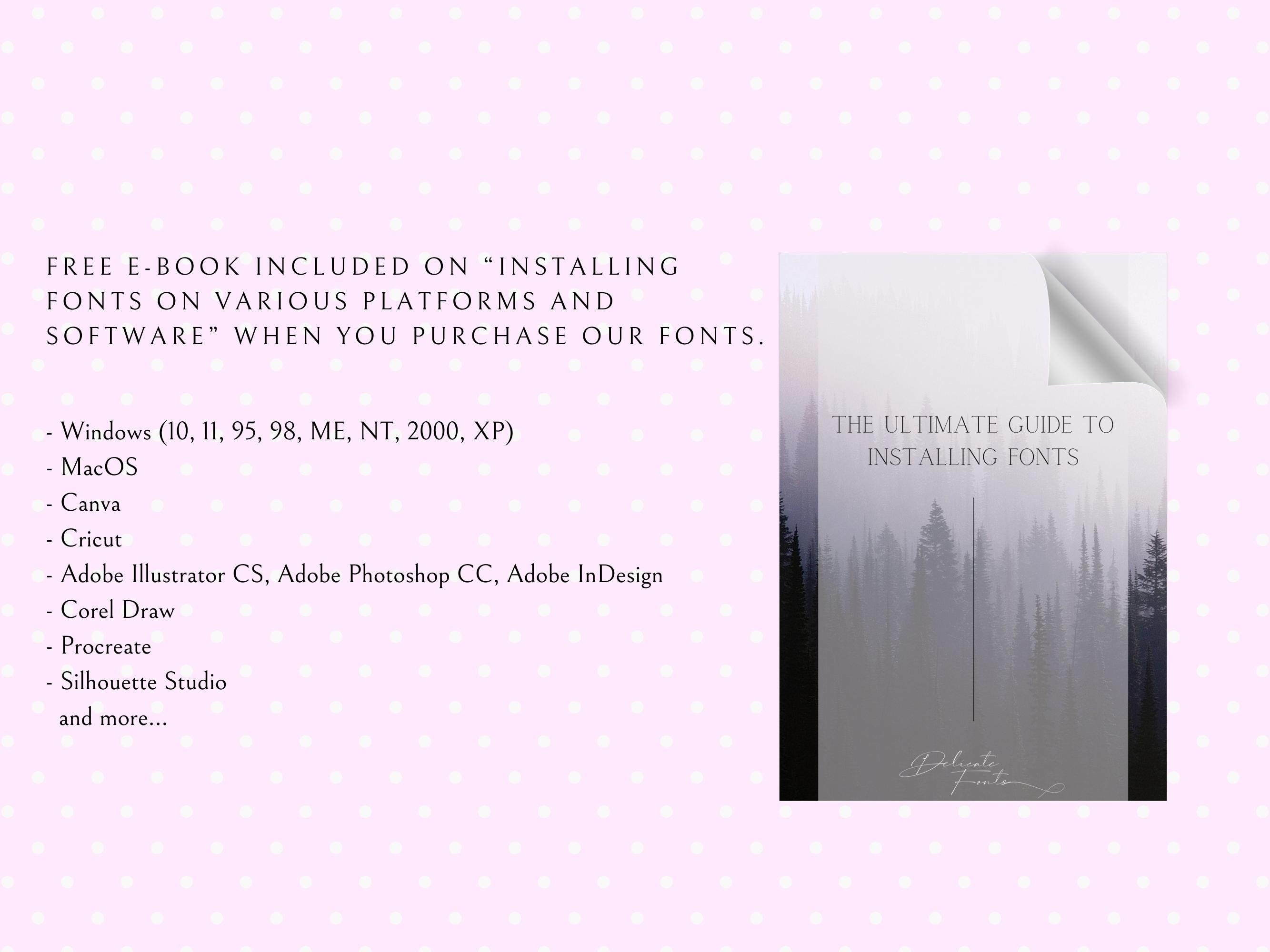 Bold Fonts Fun Fonts Fonts for Cricut Big Font Fonts for - Etsy Australia