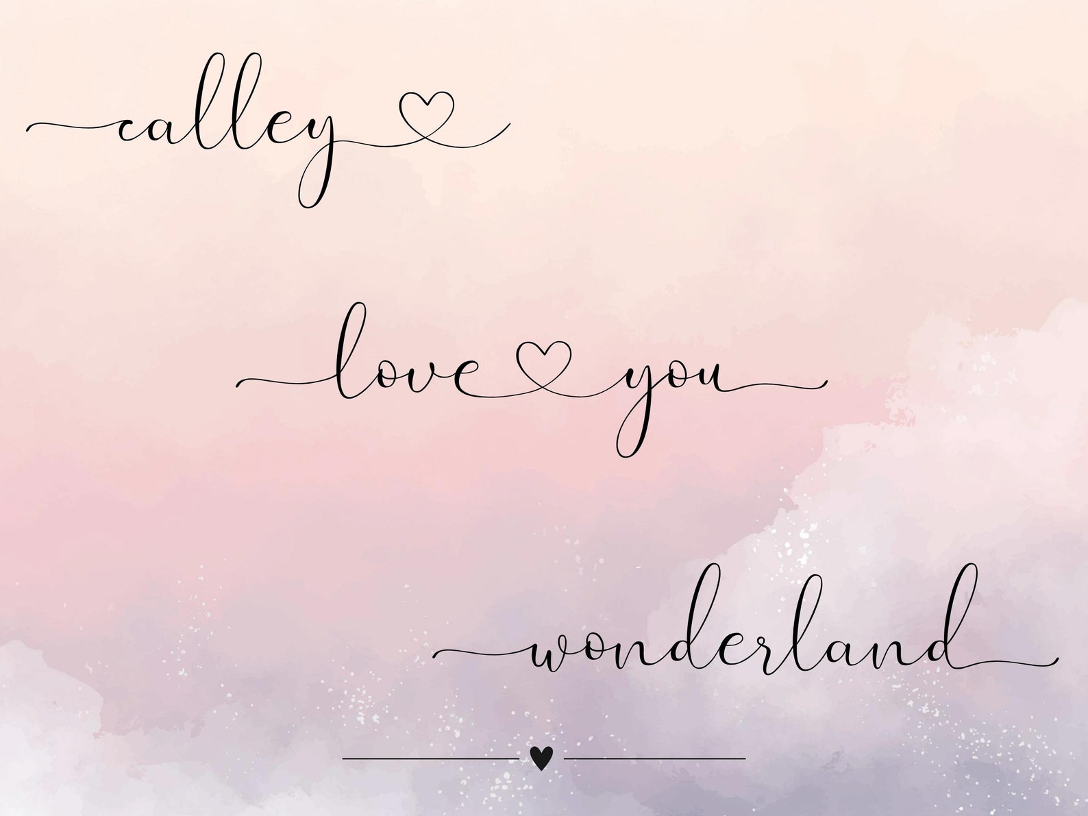 Cursive Fonts, Embroidery Fonts, Calligraphy Fonts, Swirl Fonts ...