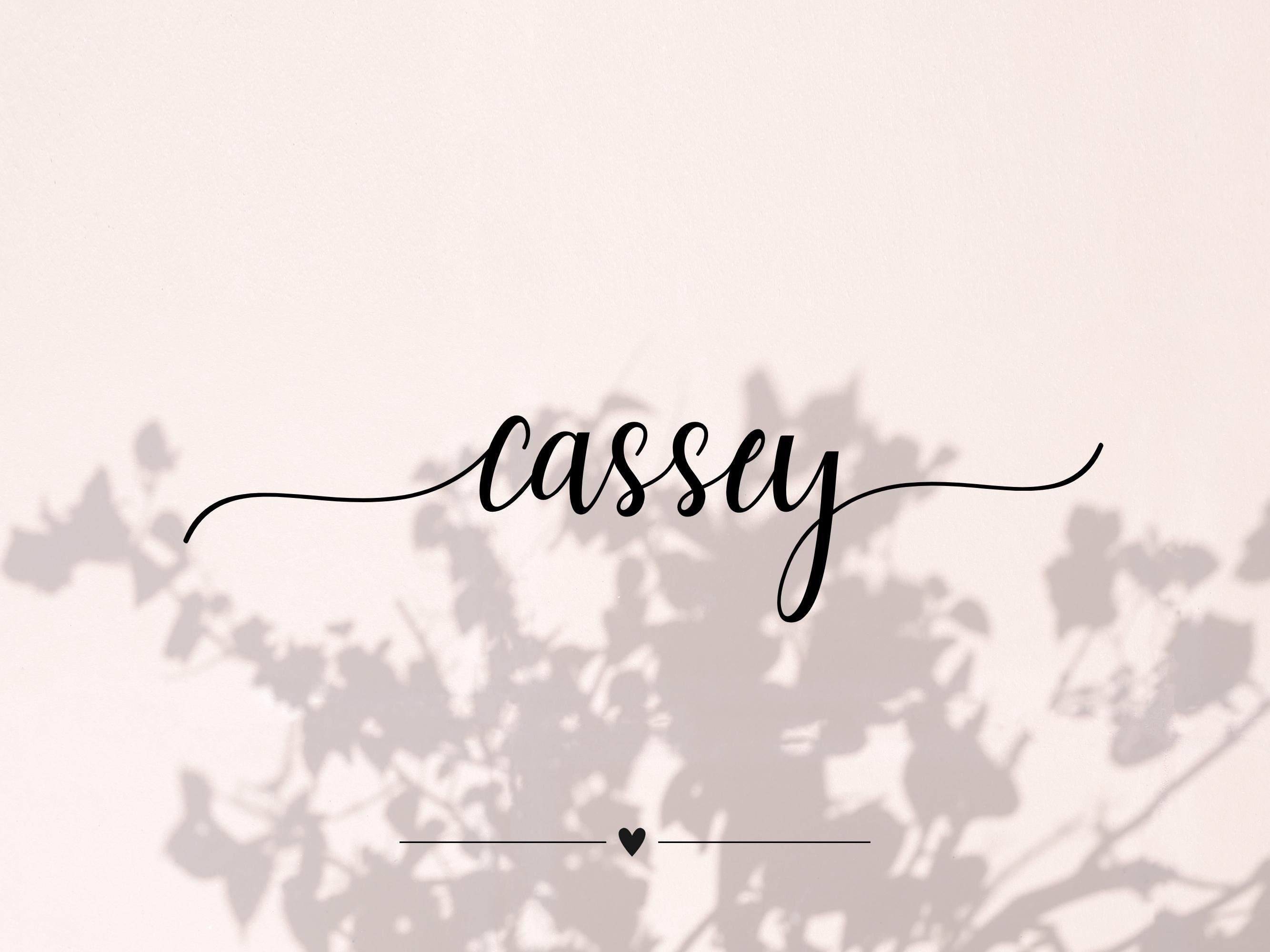 Cursive Fonts, Embroidery Fonts, Cricut Font, Calligraphy Font, Digital ...