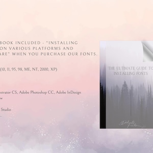 Cursive Fonts, Embroidery Fonts, Calligraphy Fonts, Swirl Fonts ...