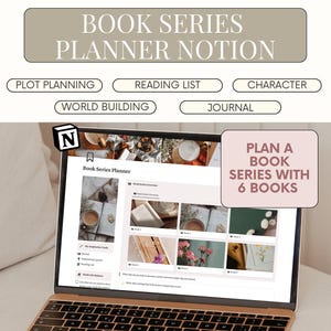 Book Series Notion Template: Novel Writing Organize, Book Planner - Etsy