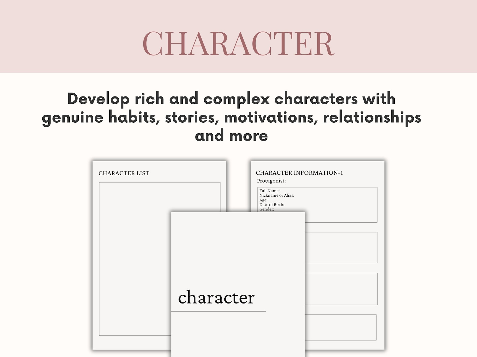 Fantasy Novel Planner: World Building, Magic Systems, Writing ...