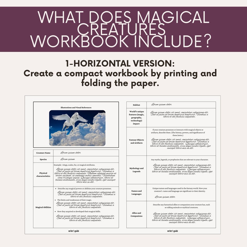 Fillable Fiction Book Writing Kit, World Building Worksheet, Writing ...