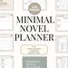 Ultimate Novel Planner Book Writing Planner, Plot Your Novel Outline ...