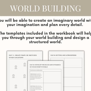 Guided Book Writing Planner in 60 Days, Novel Planner, Novel Planning ...