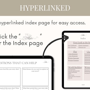 Ultimate Novel Planner: Book Writing Organizer (digital Download) - Etsy
