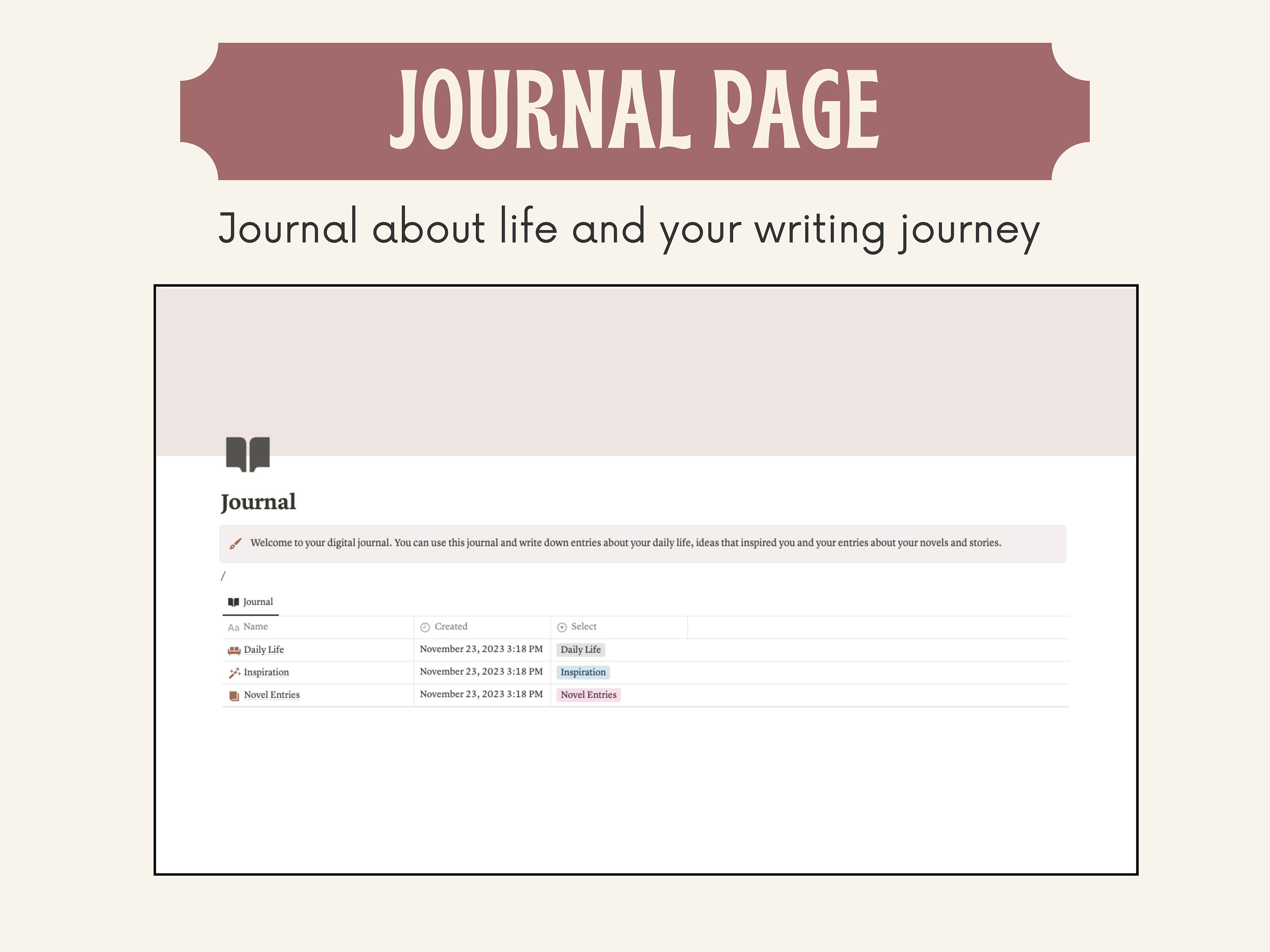 Writing Prompts Notion Template for Fiction Authors Notion - Etsy