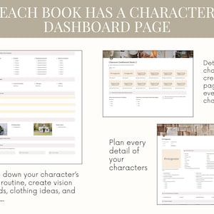 Book Series Notion Template: Novel Writing Organize, Book Planner - Etsy