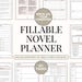 Novel Character Planner, Author Planner Character Workbook, Character Profile Book, Fanfic Novel ...
