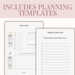 Writer Brainstorming Writing Template for Writer's Block, Creative ...