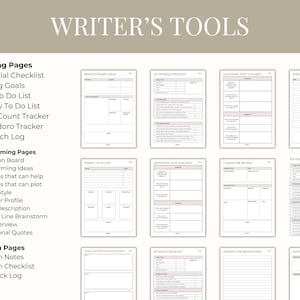 Ultimate Novel Planner: Character Workbook, Plotting Workbook, World ...