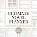 Ultimate Novel Planner: Book Writing Organizer (digital Download) - Etsy