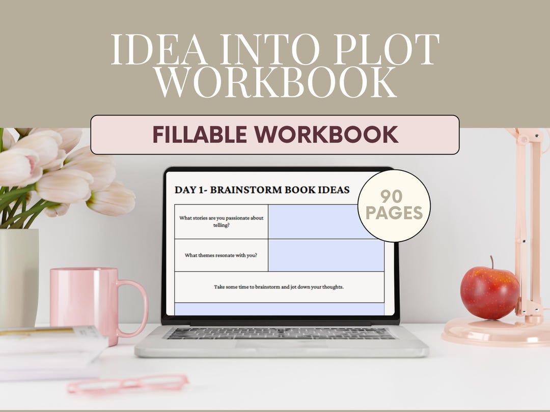 Fillable Novel Planner Author Planner Book Writing Planner, Novel ...