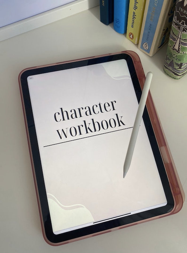 Novel Character Planner, Author Planner Character Workbook, Character ...