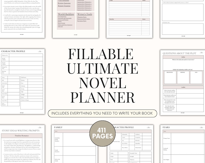 Excel 17 Scene Story Outline Worksheets - Etsy Canada