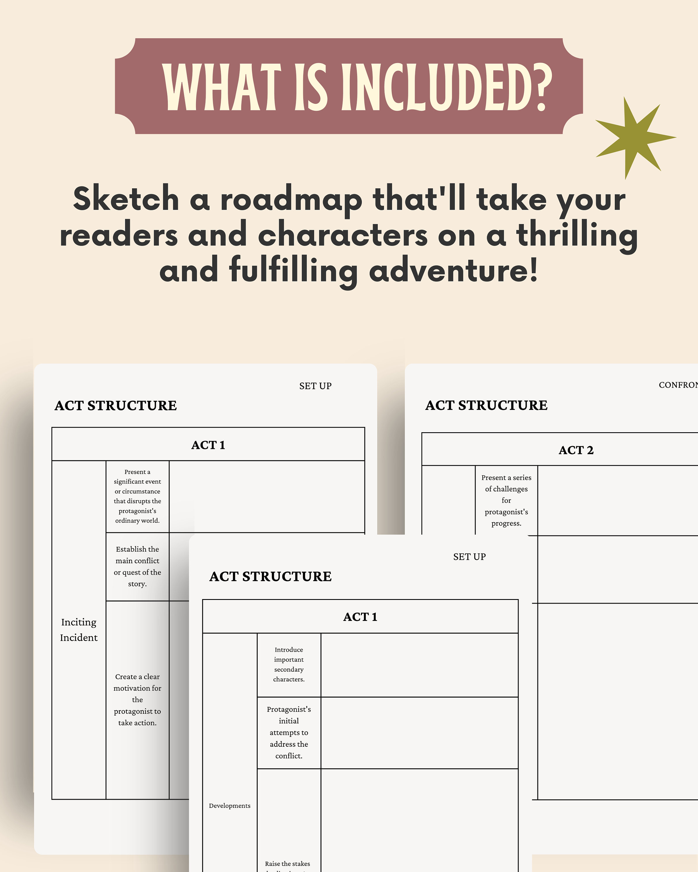 30 Day Novel Writing Guide, Write a Book in 30 Days, Guided Novel ...