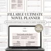 Character Workbook, Digital Printable Writing Planner, Character ...