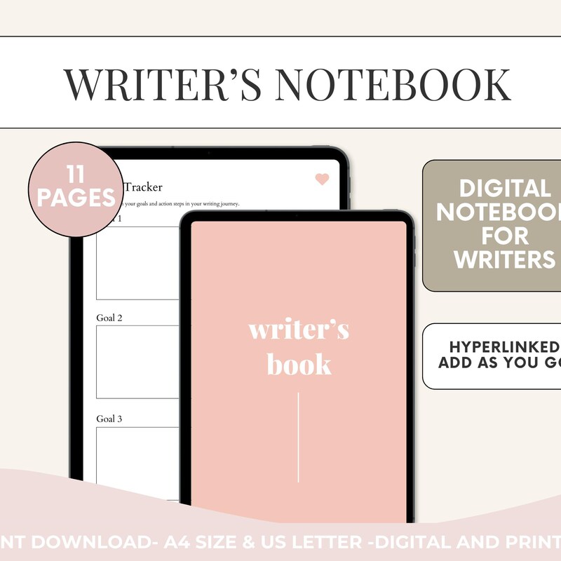 Writers Journal - Etsy