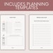 Fillable Brainstorming Writing Template Worksheets, Novel Outline, Plot ...