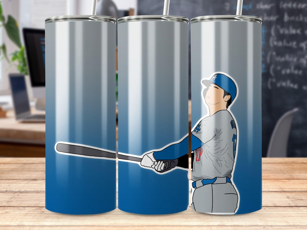 Ohtani Dodgers Tumbler Wrap for 20 Oz Skinny Tumbler, Los Angeles Wraps ...