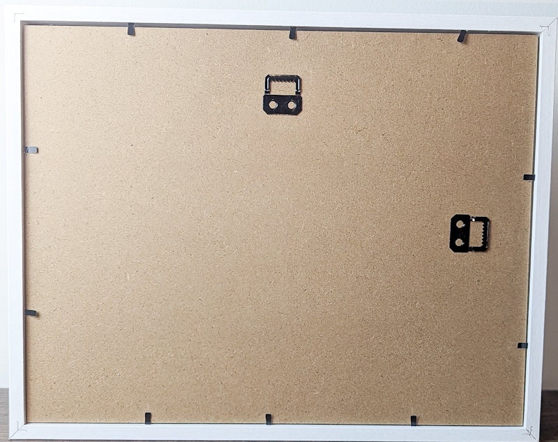 Heart Hands Friendship Bracelet Display Case White Shadow Box Frame ...