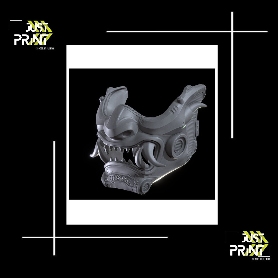 Samurai Mask Premium IV Stl Japanese Samurai Mask STL File 3D - Etsy
