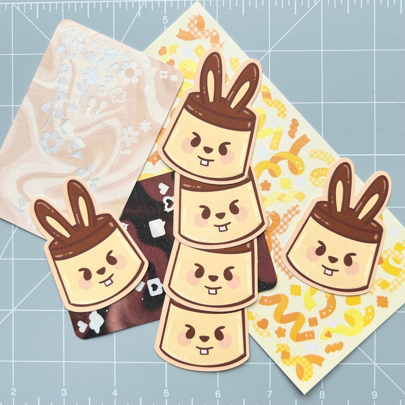 Leebit Pudding Stray Kids Vinyl Sticker Decal Skzoo Skz - Etsy