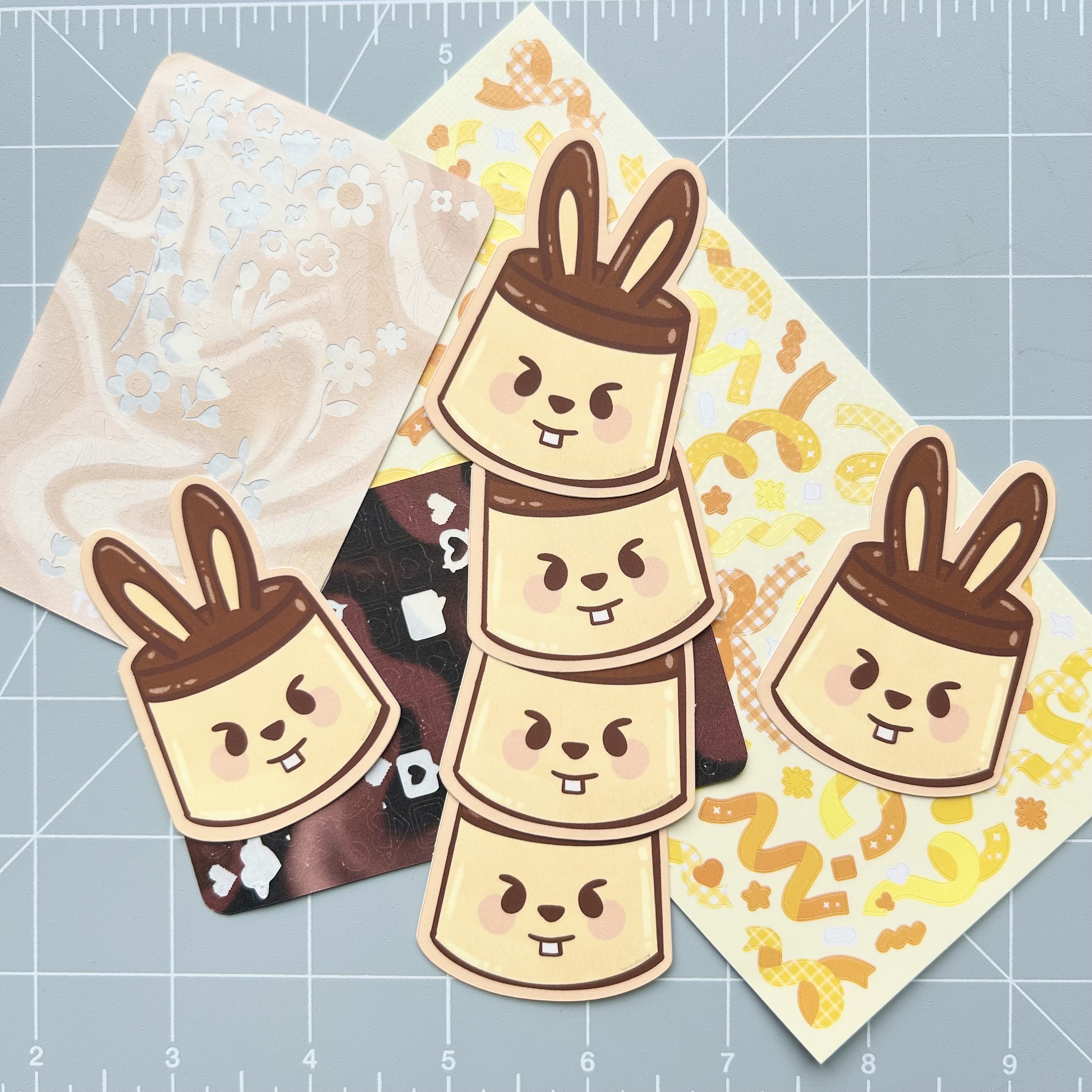 Leebit Pudding Stray Kids Vinyl Sticker Decal Skzoo Skz - Etsy