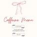 Coquette Menu Template, Coffee Menu Template, Restaurant Menu Template ...
