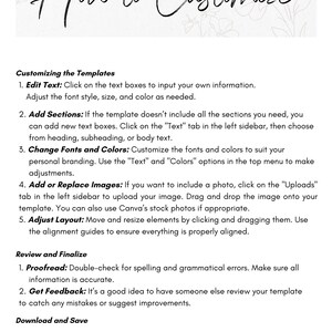 Coquette Menu Template, Coffee Menu Template, Restaurant Menu Template ...